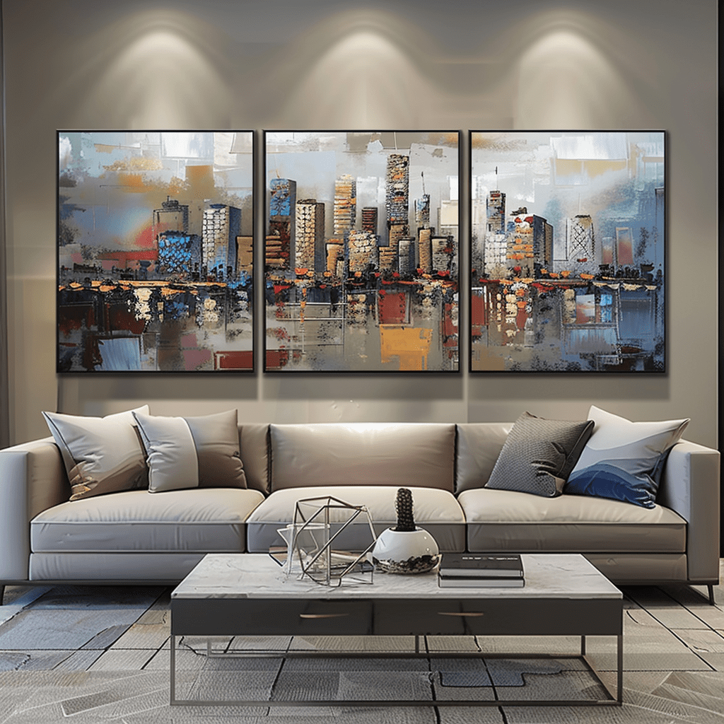 10 Stunning Triptych Wall Art Ideas For Your Home | AffyLife