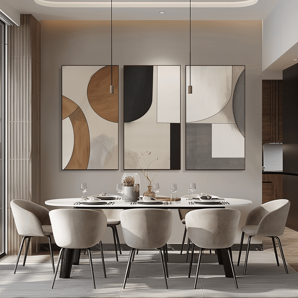 10 Stunning Triptych Wall Art Ideas For Your Home | AffyLife