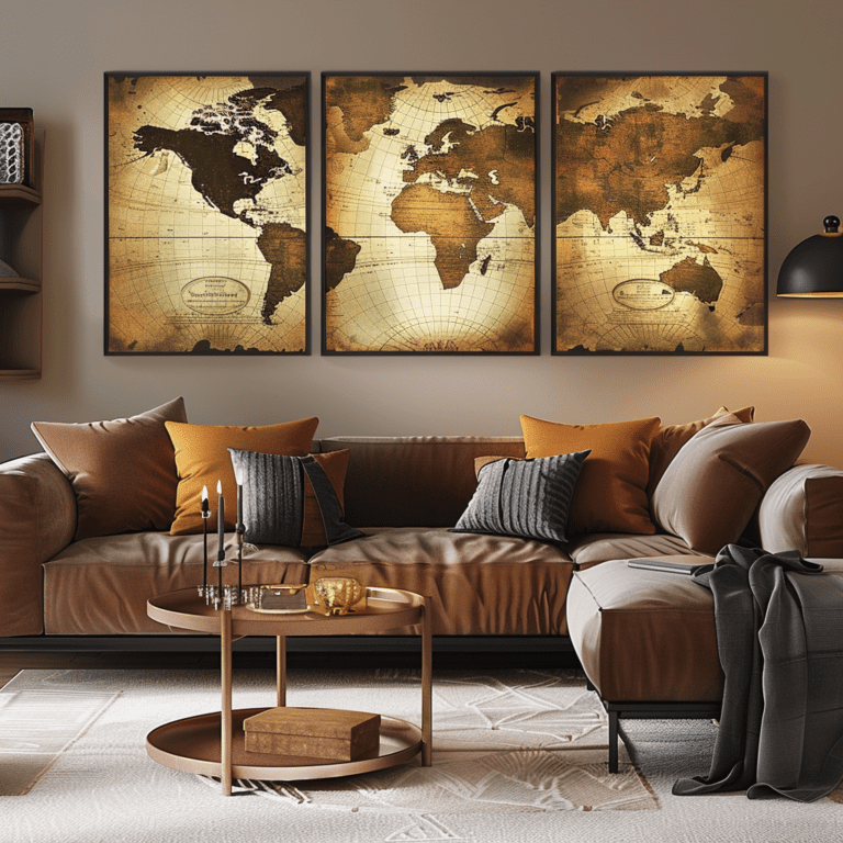10 Stunning Triptych Wall Art Ideas For Your Home | AffyLife