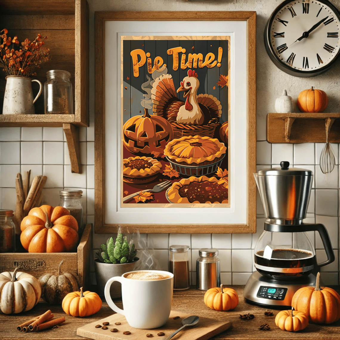 Funny Fall Poster Bring Laughter And Cozy Vibes To Your Home | AffyLife