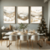 Christmas Winter Wall Art Set – A Magical Addition To Your Home! | AffyLife