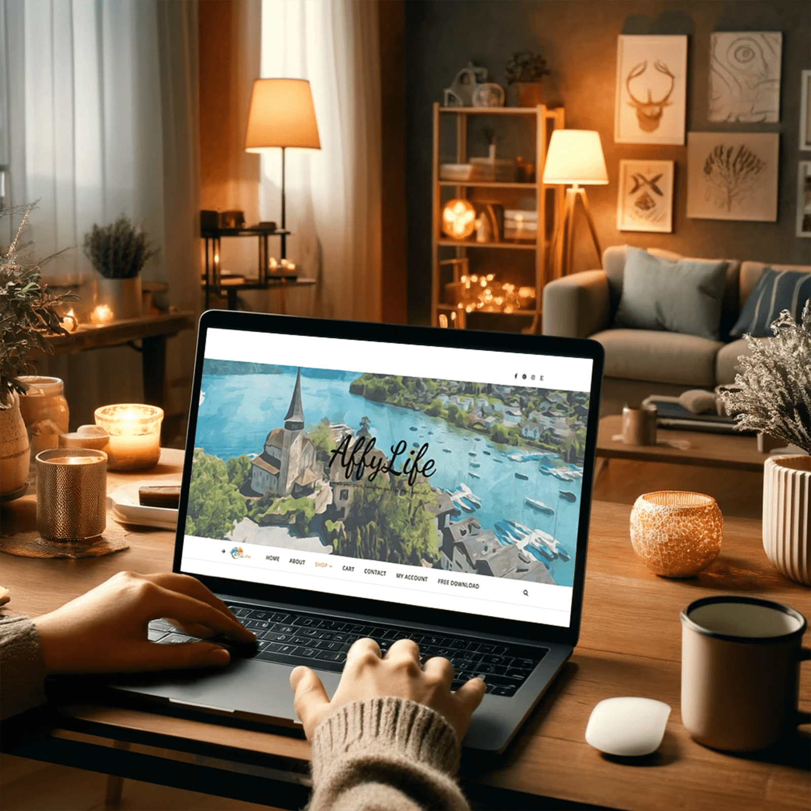 Digital Winter Decor – Stylish Ideas For A Cozy Home | AffyLife