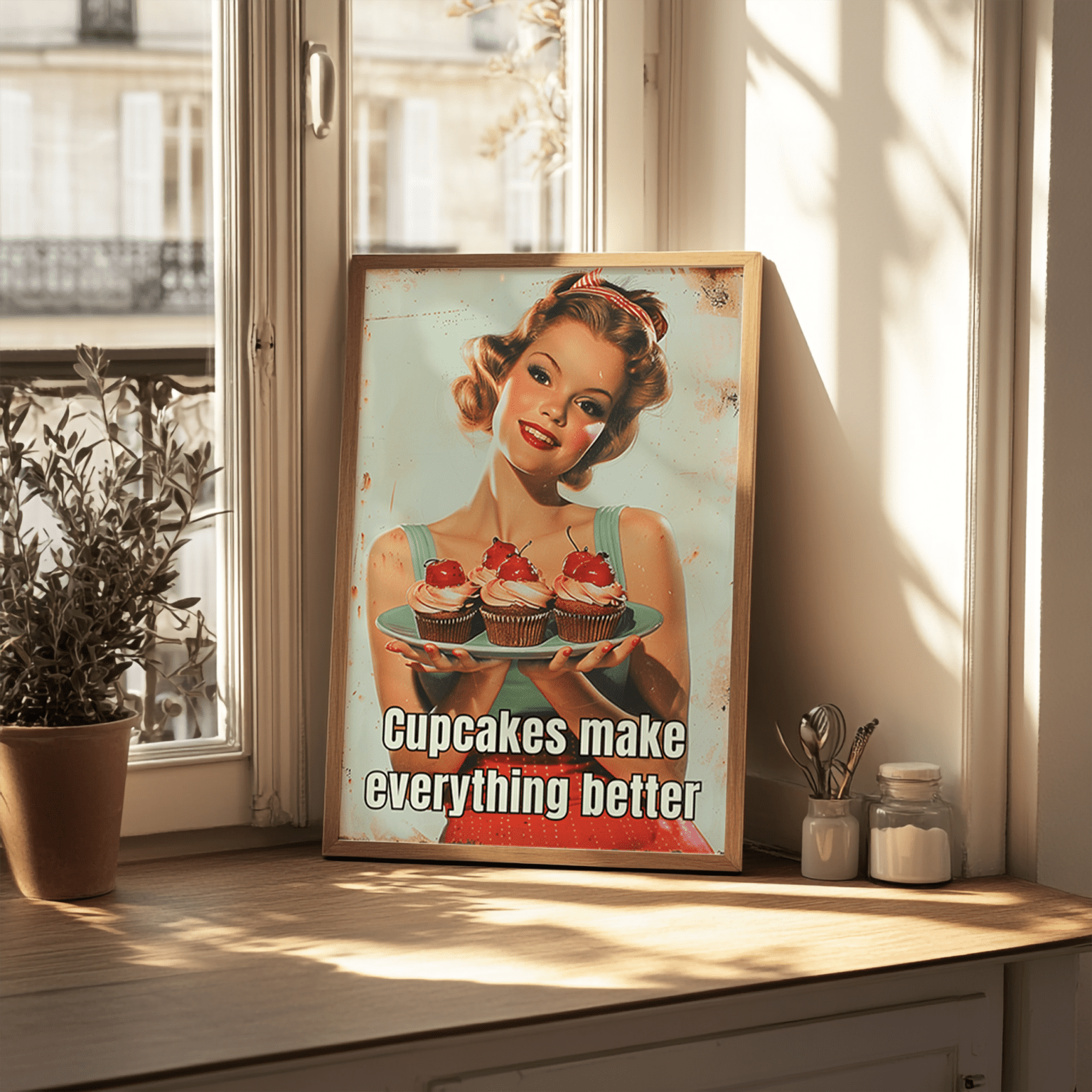 1950s Poster – Delightful Vintage Bakery Art For A Nostalgic & Cozy ...
