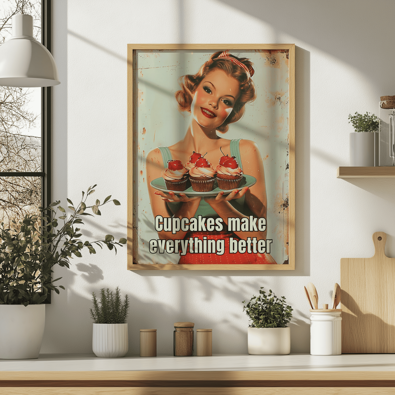 1950s Poster – Delightful Vintage Bakery Art For A Nostalgic & Cozy ...