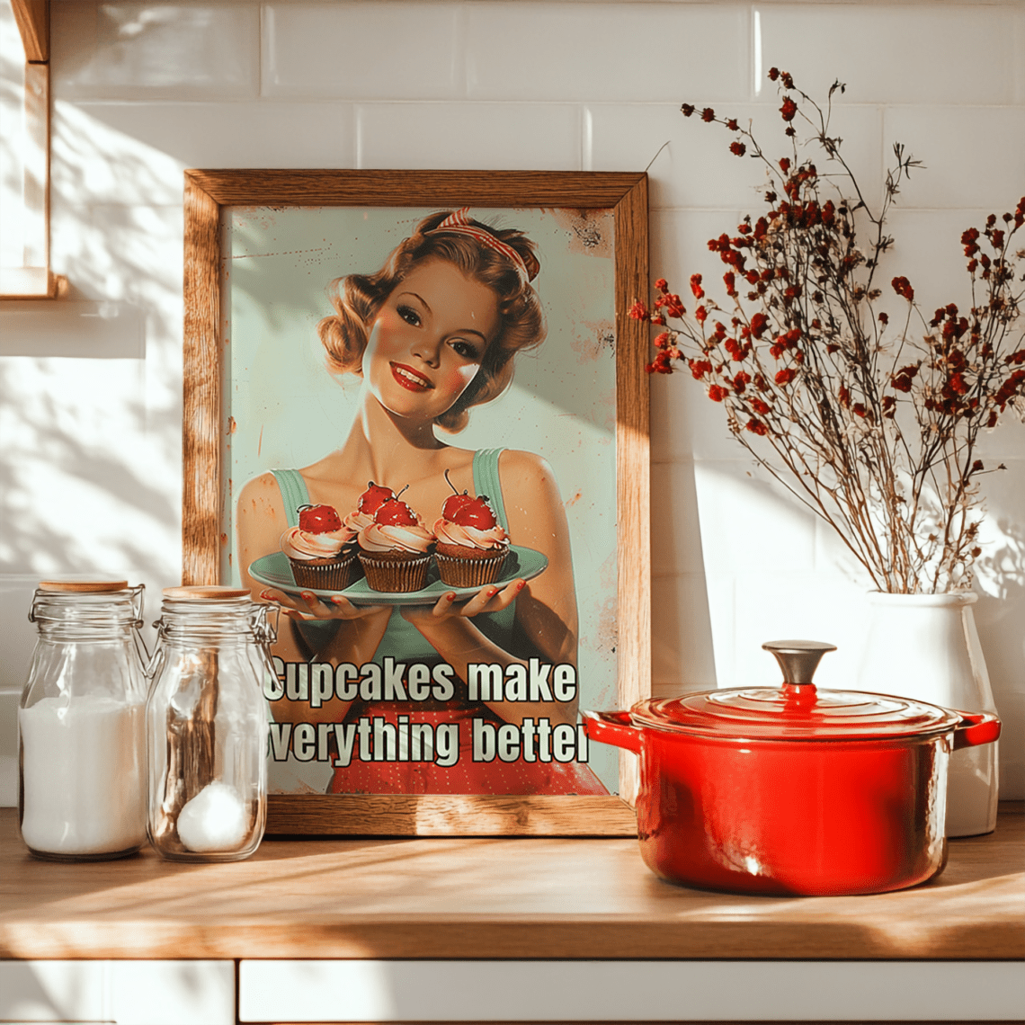 1950s Poster – Delightful Vintage Bakery Art For A Nostalgic & Cozy ...