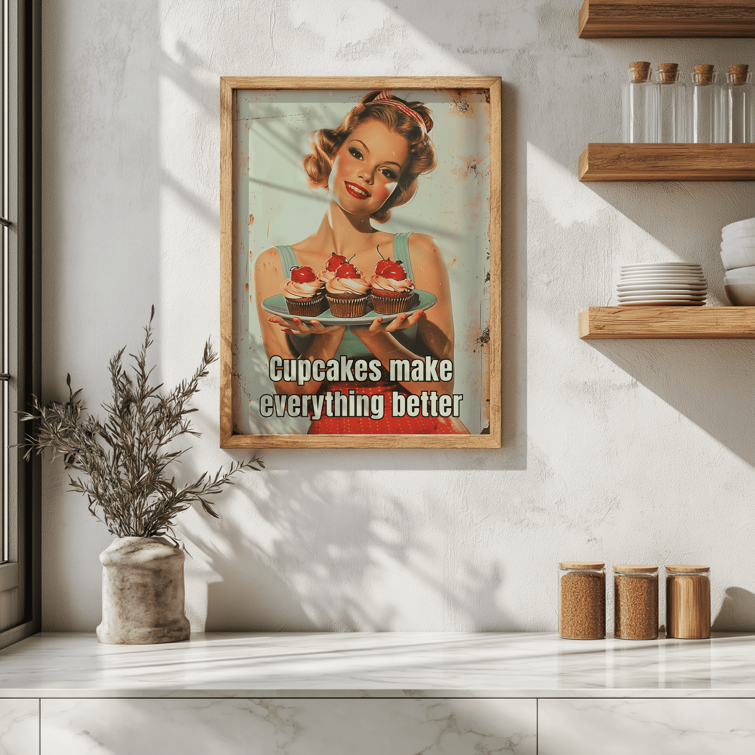 1950s Poster – Delightful Vintage Bakery Art For A Nostalgic & Cozy ...